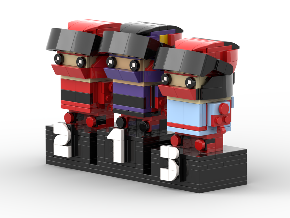 LEGO MOC-201946 MotoGP podium 2024 by 3run0 | Rebrickable - Build with LEGO