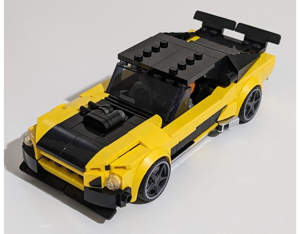 Lego Moc 76924 Ford Mustang By Kirvet Rebrickable Build With Lego