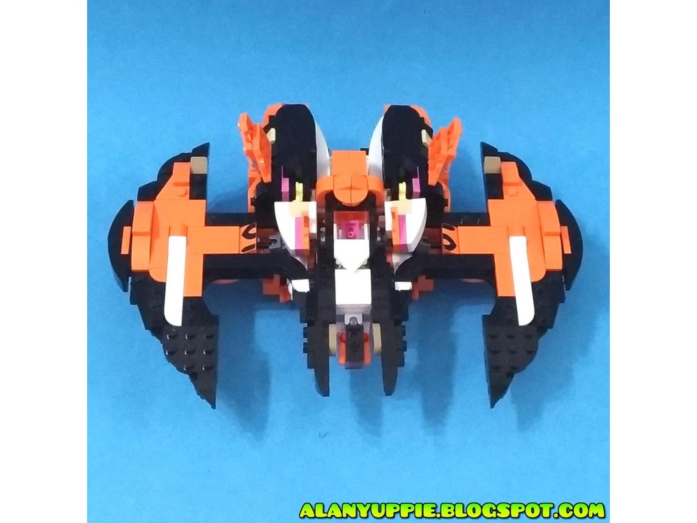 Lego Moc Transformer Batwing 1989 Bat Man Using Creator Set 31129