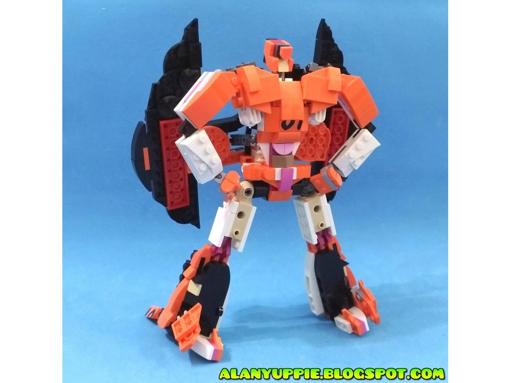 LEGO MOC Transformer Batwing (1989 Bat-man) using Creator set 31129: Majestic Tiger by ...