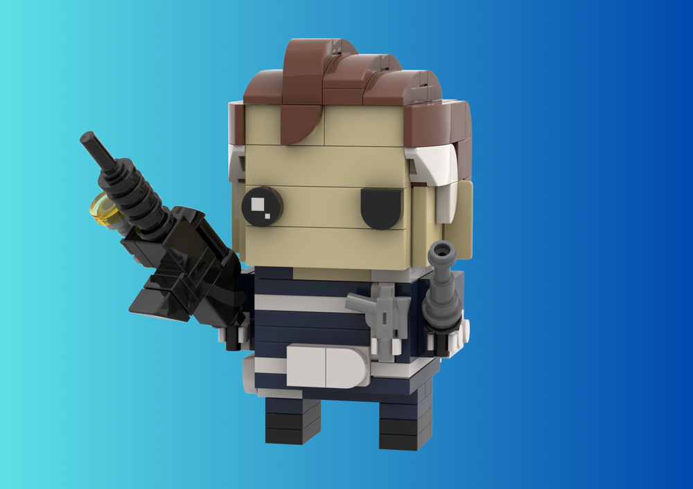 LEGO MOC Nick Fury by RetroBrix | Rebrickable - Build with LEGO