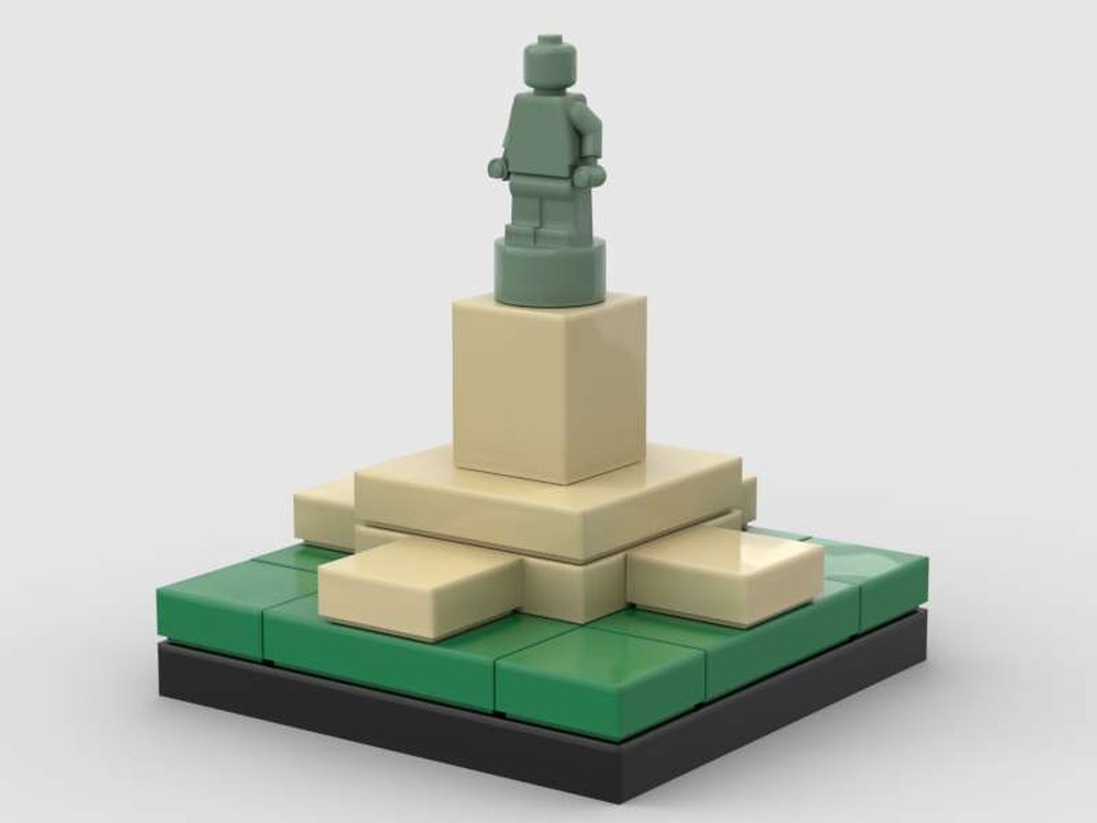 LEGO MOC nano Statue of Liberty by ej76az | Rebrickable - Build with LEGO