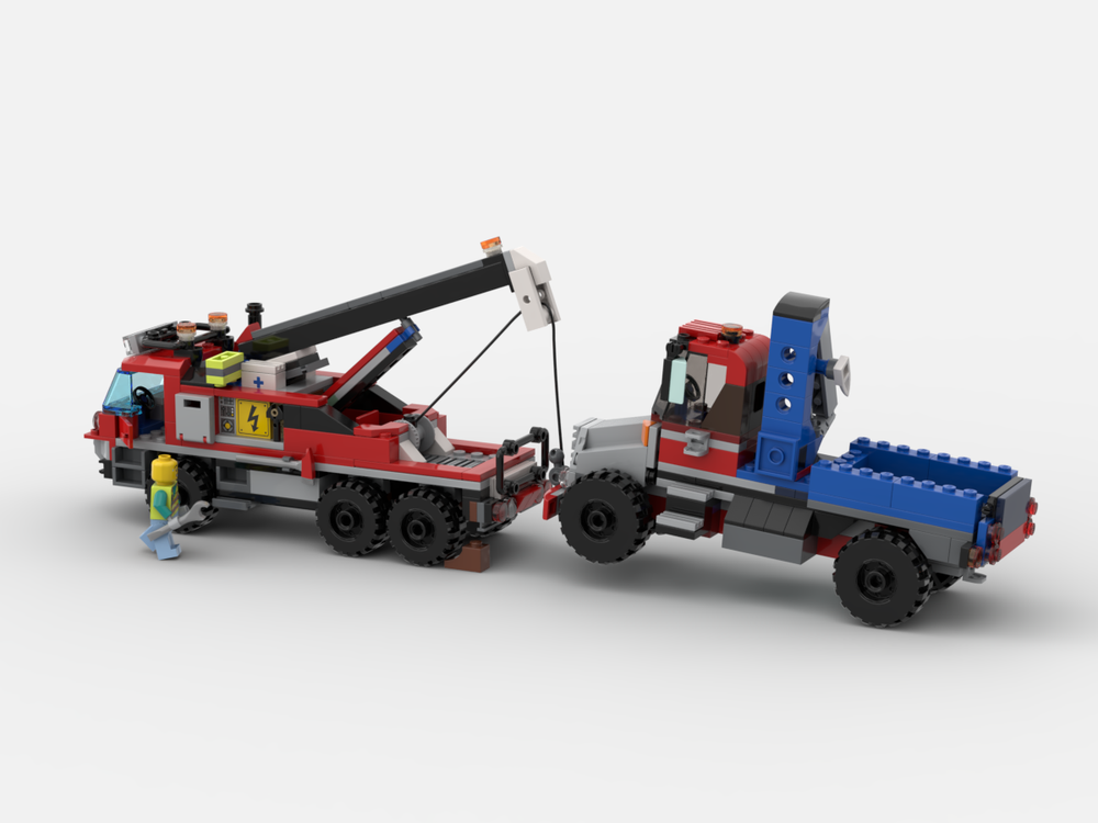 LEGO MOC 60374 Towing Hauler by BrickBash | Rebrickable - Build with LEGO