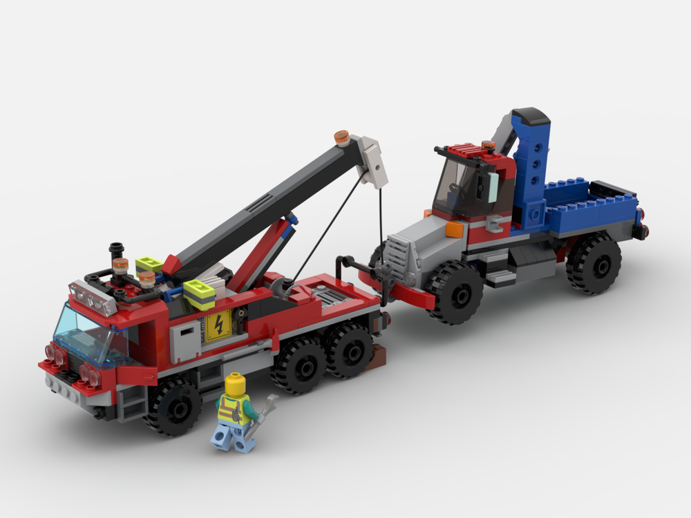 LEGO MOC 60374 Towing Hauler by BrickBash | Rebrickable - Build with LEGO