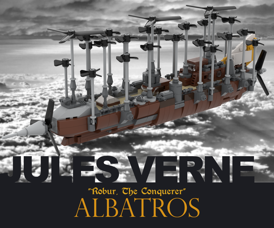 LEGO MOC-201985 Jules Verne - Albatros by The(Brick)Architect ...