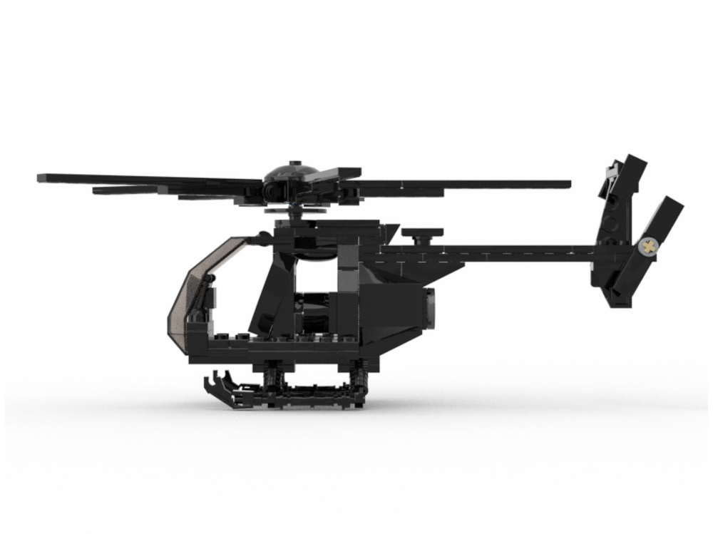 Lego Moc Mcdonnell Douglas Mh 6m Little Bird By Brick Industries