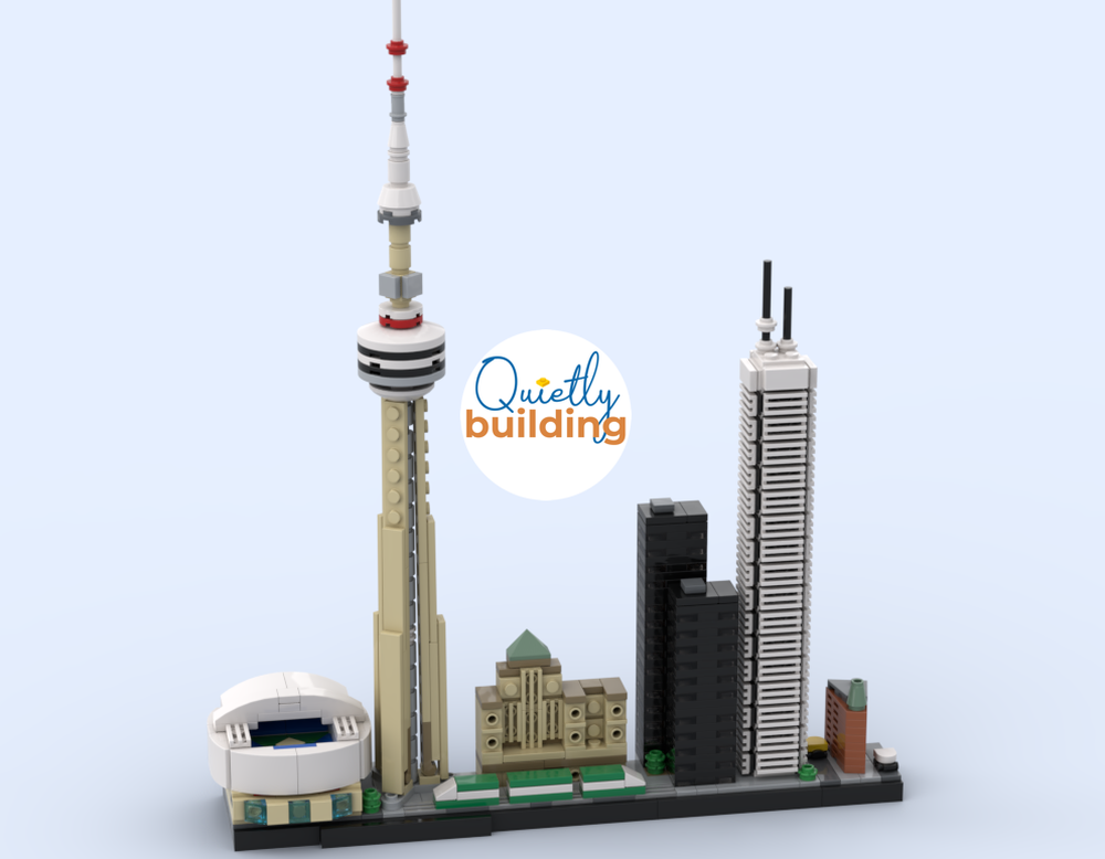 LEGO MOC Toronto Skyline by QuietlyBuilding | Rebrickable - Build with LEGO