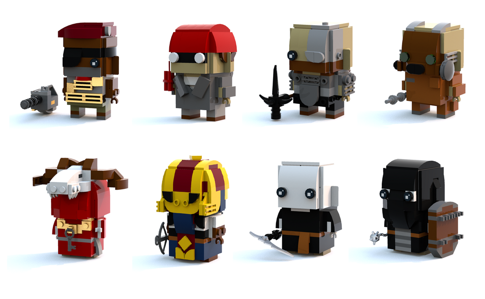 LEGO MOC Biohazard pack 4-04 (Villains set C) by Igor X | Rebrickable ...