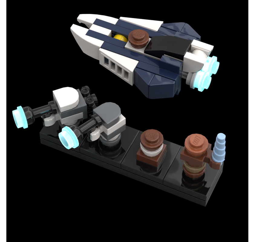 LEGO MOC Republic Strike Force II - 104th Battalion Starfighter Wing ...