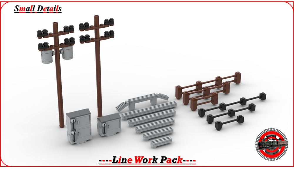 LEGO MOC (Free) Line Work Pack by FatalTrainBuilds | Rebrickable ...