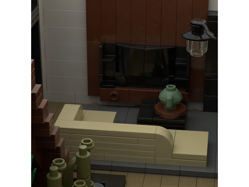 LEGO MOC Modern House Concept by HanoiBrick | Rebrickable - Build with LEGO