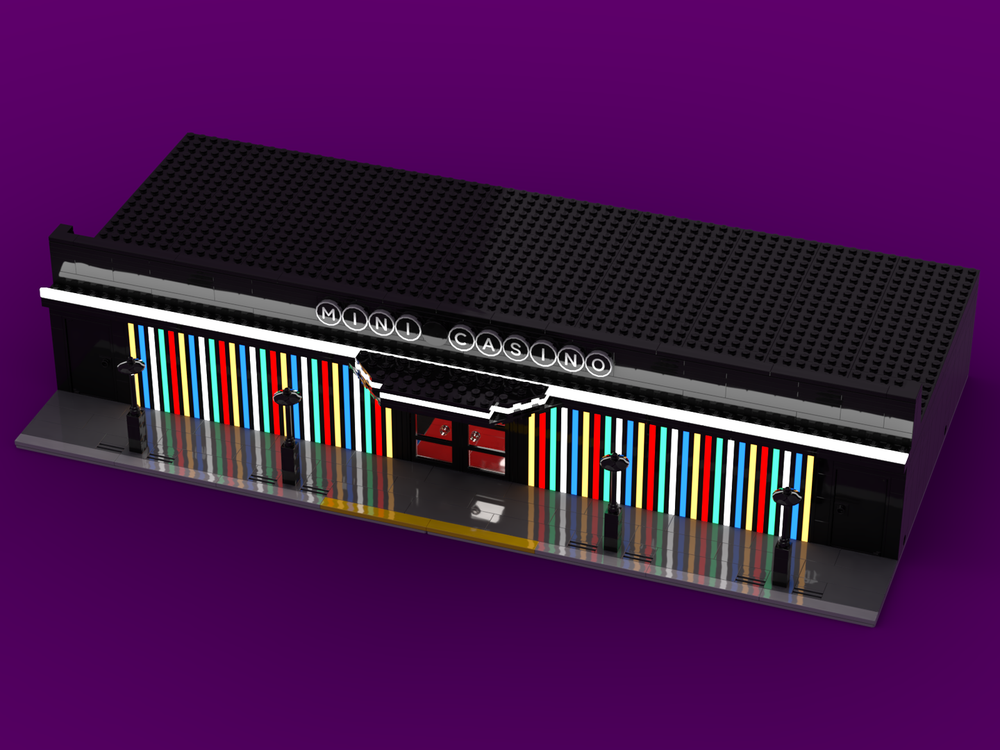 LEGO MOC Mini Casino by chichikb | Rebrickable - Build with LEGO