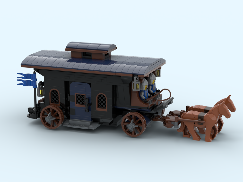 LEGO MOC-202026 Black Falcon carriage by Alphonse42 | Rebrickable ...