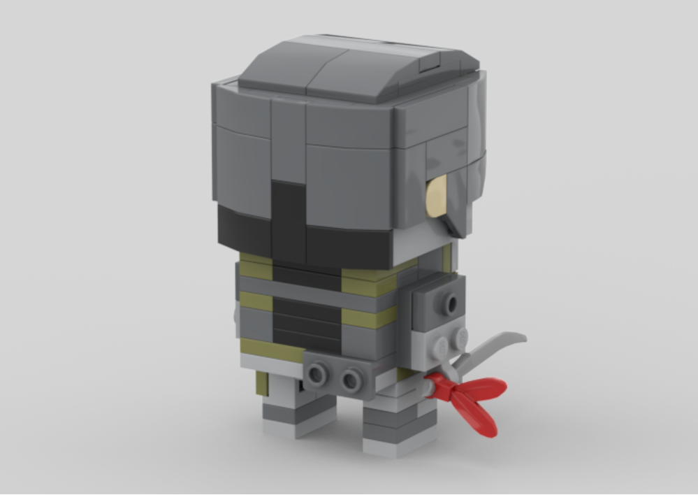 LEGO MOC Warframe Arthur BrickHead by goldengamer72 | Rebrickable ...