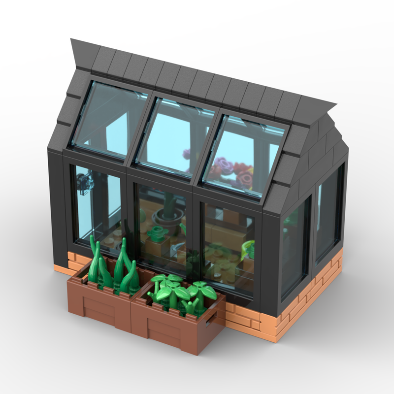 LEGO MOC Greenhouse by BrickMind | Rebrickable - Build with LEGO