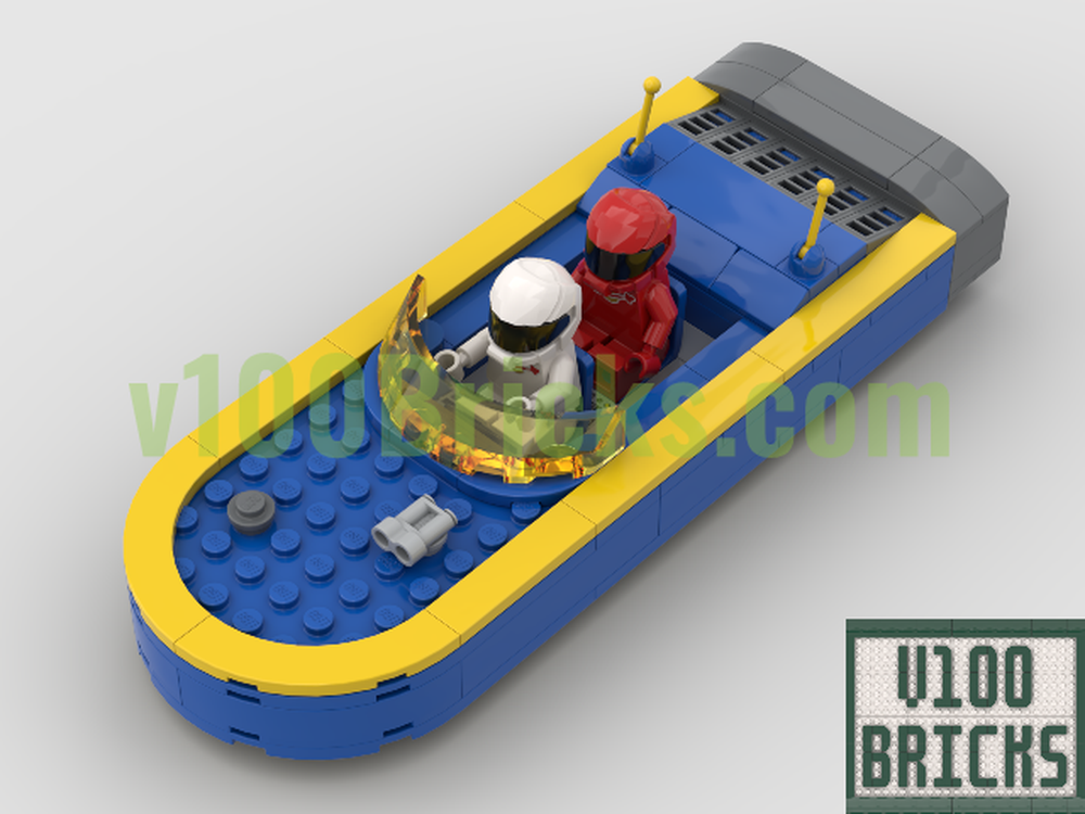 LEGO MOC NCS Ground Speeder by v100Bricks | Rebrickable - Build with LEGO