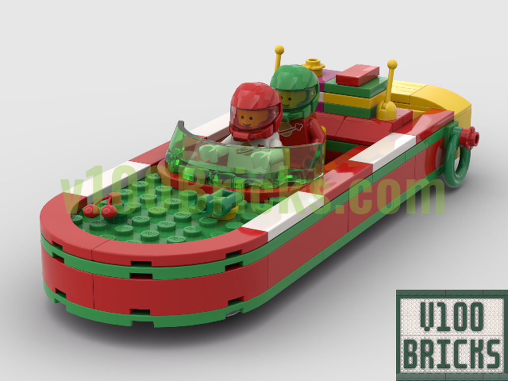 LEGO MOC NCS Ground Speeder - Christmas Style by v100Bricks ...
