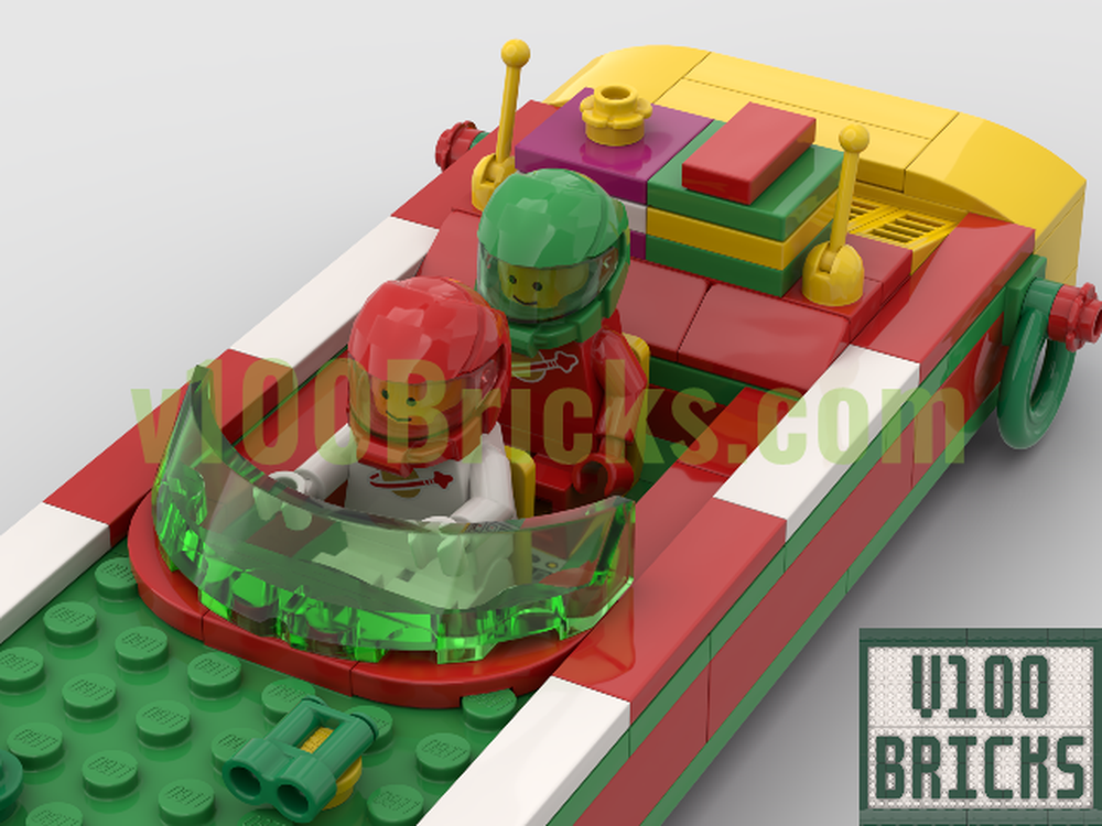 LEGO MOC NCS Ground Speeder - Christmas Style by v100Bricks ...