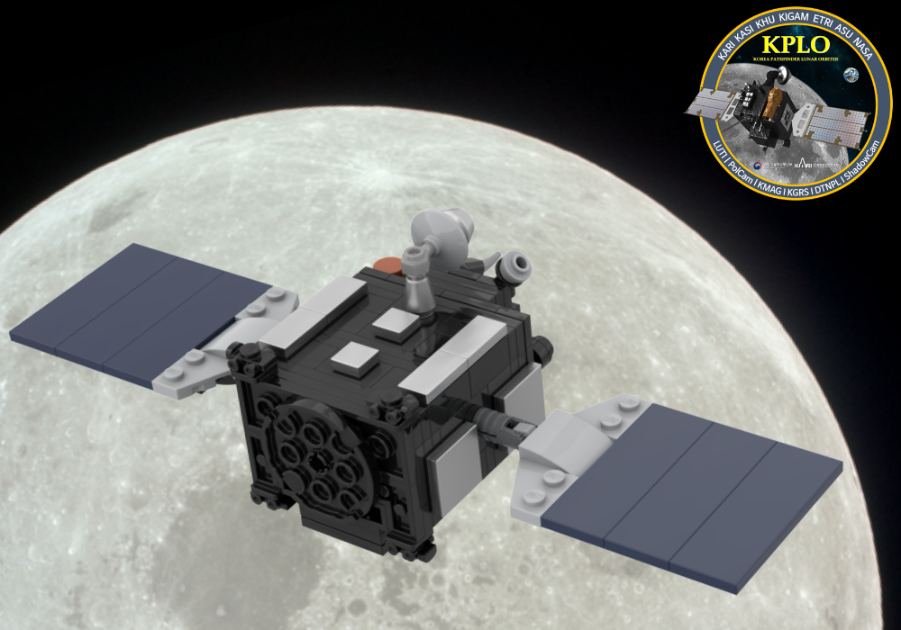 LEGO MOC Danuri (Korean Pathfinder Lunar Orbiter) Spacecraft by ...