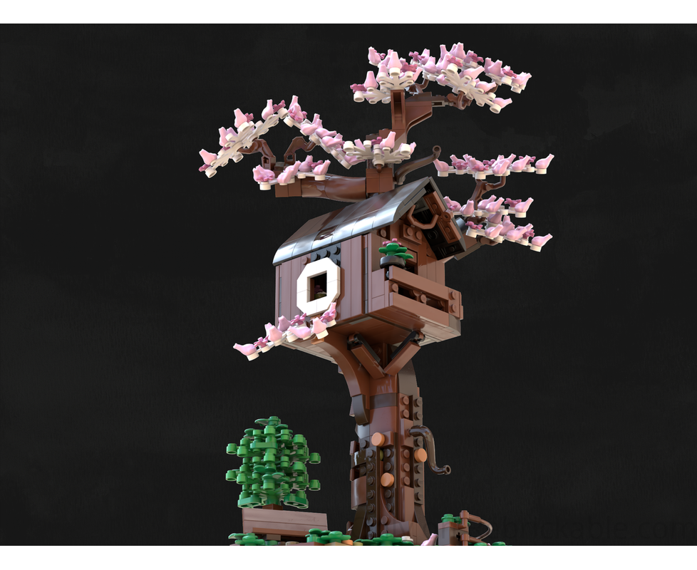 LEGO MOC Tree House by Vanestream | Rebrickable - Build with LEGO