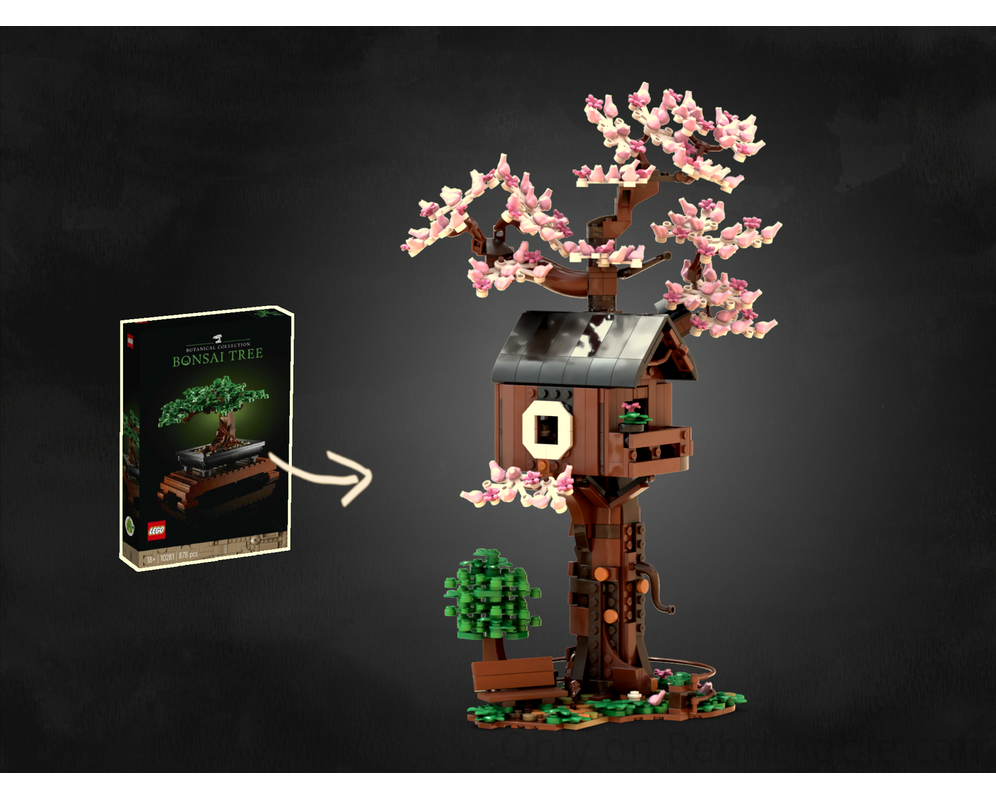 LEGO MOC Tree House by Vanestream | Rebrickable - Build with LEGO