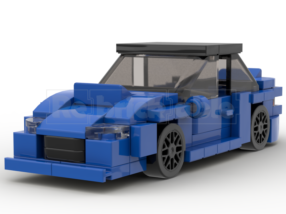 LEGO MOC Subaru BRZ 4WLC by nibman_bricks | Rebrickable - Build with LEGO