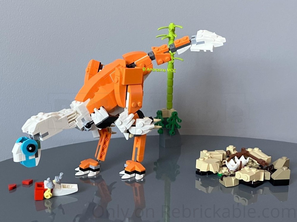 LEGO MOC 31129 Gigantoraptor by Ambrosino | Rebrickable - Build with LEGO