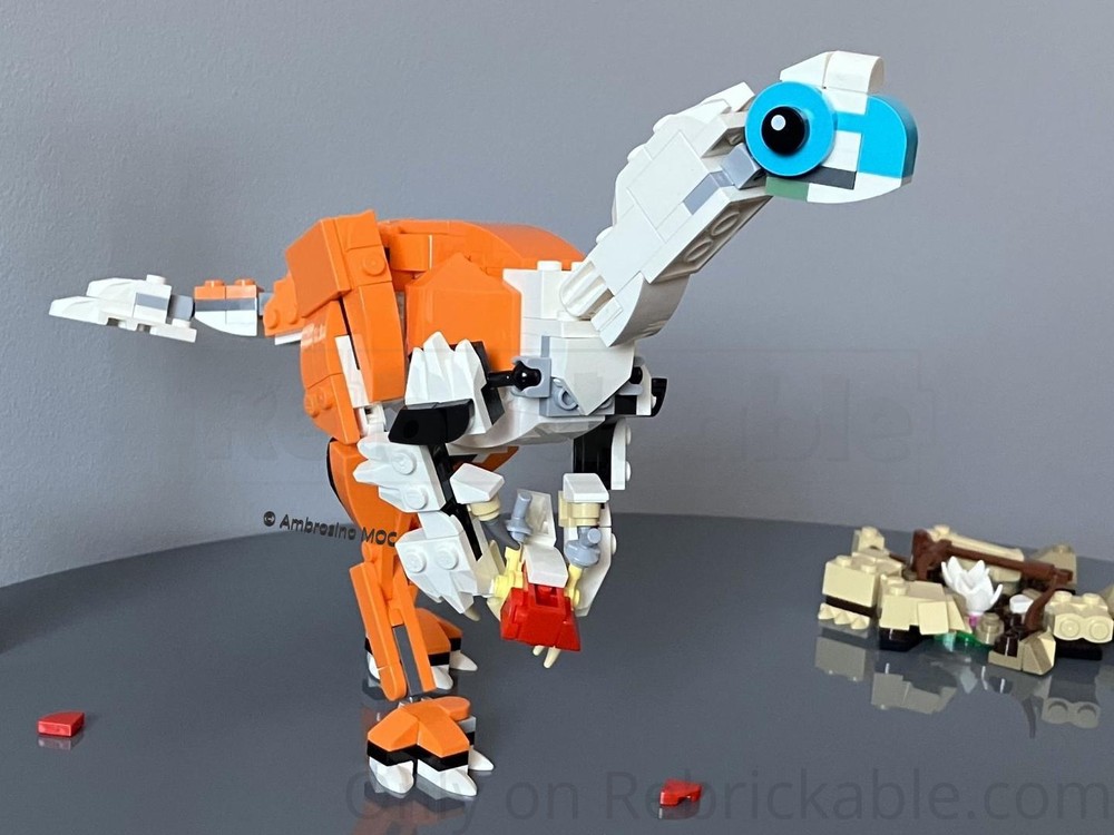 LEGO MOC 31129 Gigantoraptor by Ambrosino | Rebrickable - Build with LEGO