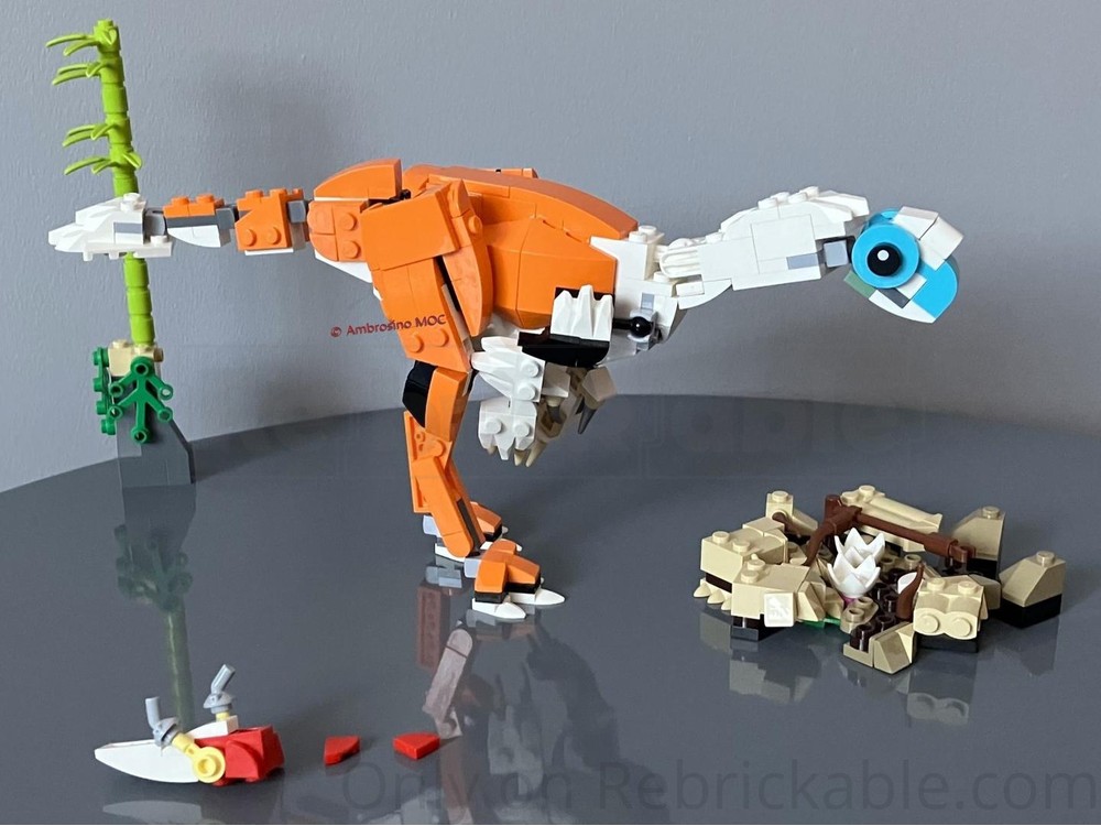 LEGO MOC 31129 Gigantoraptor by Ambrosino | Rebrickable - Build with LEGO