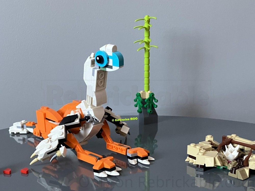 LEGO MOC 31129 Gigantoraptor by Ambrosino | Rebrickable - Build with LEGO