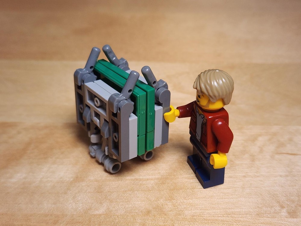 LEGO MOC Foldable Ping Pong Table by Nirastich | Rebrickable - Build ...