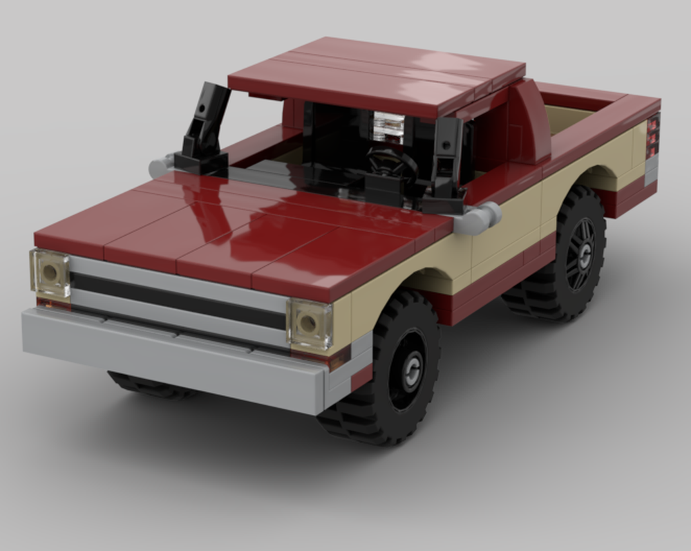 LEGO MOC 1986 Ford F150 by wonderbrickz | Rebrickable - Build with LEGO