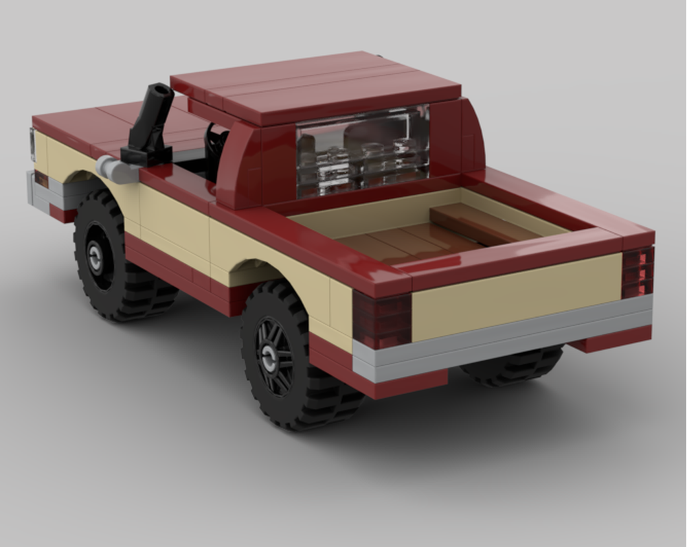 LEGO MOC 1986 Ford F150 by wonderbrickz | Rebrickable - Build with LEGO