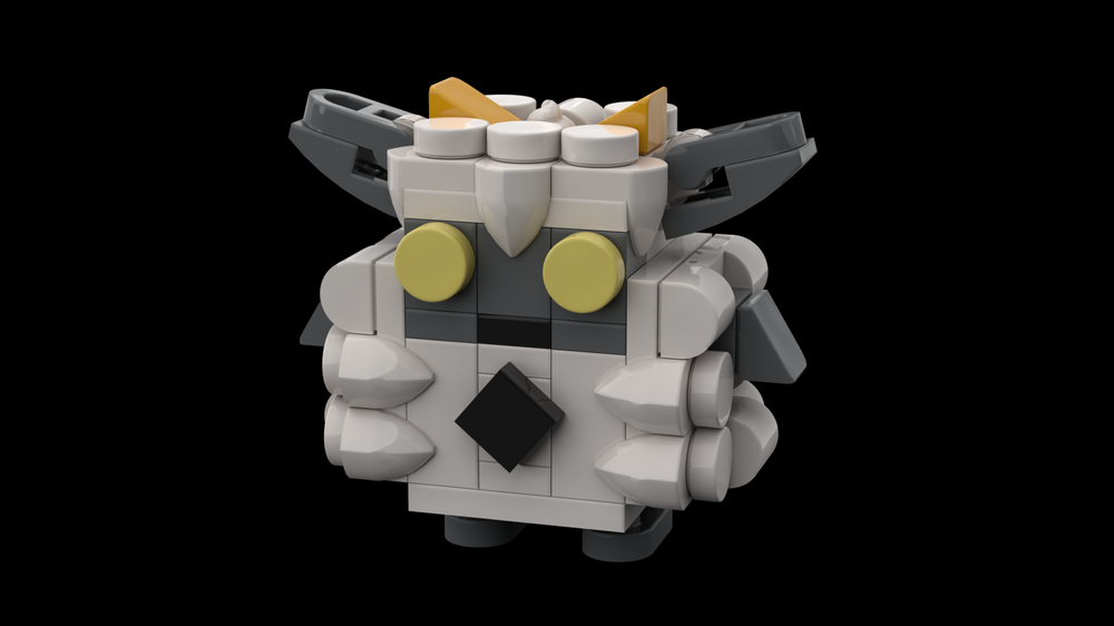 LEGO MOC Pal #001 - Lamball by PalworldBuilds | Rebrickable - Build ...