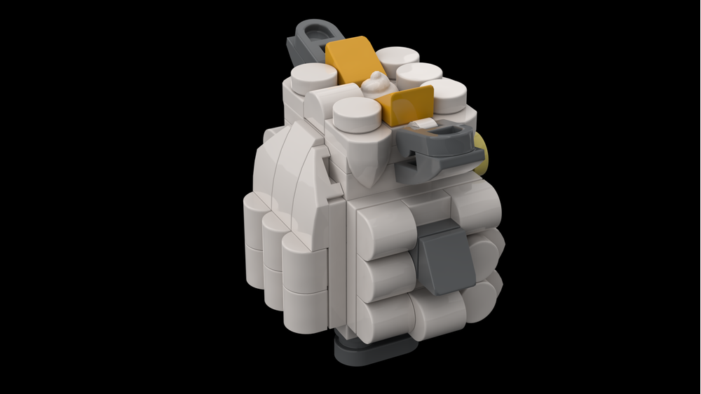 LEGO MOC Pal #001 - Lamball by PalworldBuilds | Rebrickable - Build ...