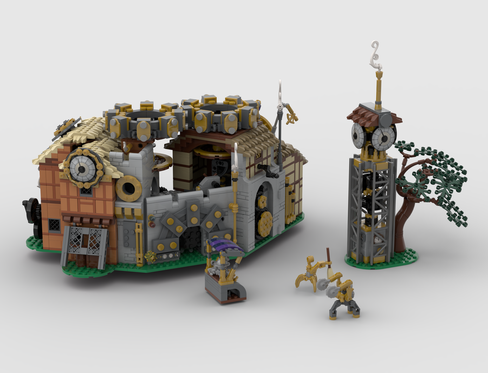 LEGO MOC Gnome Village by NS6 | Rebrickable - Build with LEGO