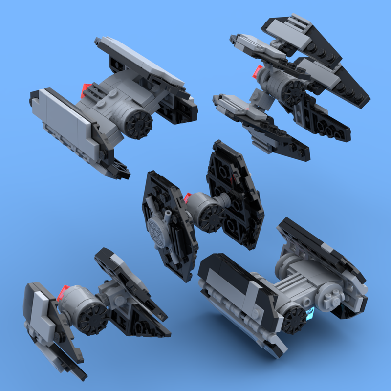 LEGO MOC Imperial Starfighter Corps V2 - 1:144 Scale by ...