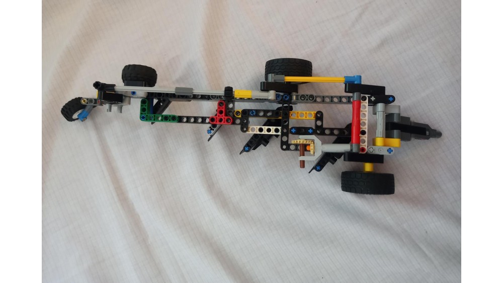 Lego Moc Four Furrow Plough Drawbar Version Ls By Technicmodlr