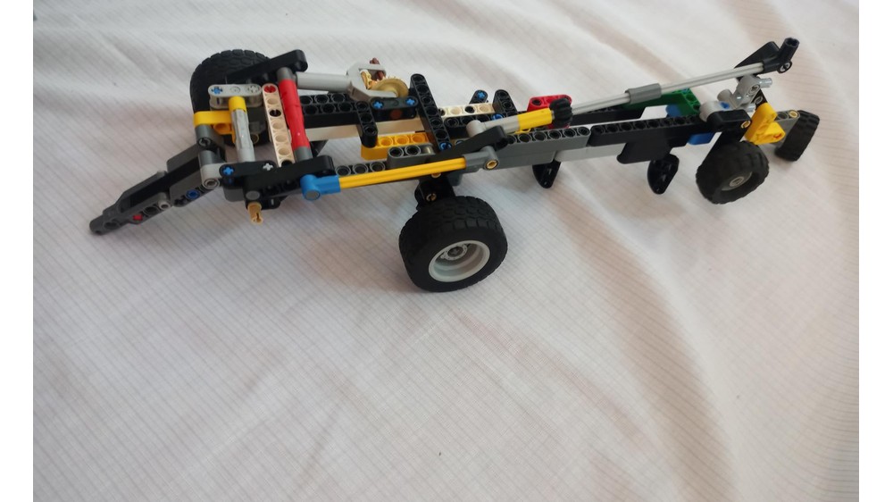 Lego Moc Four Furrow Plough Drawbar Version Ls By Technicmodlr