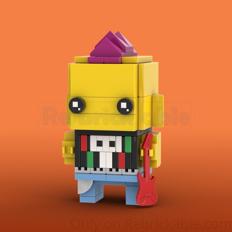 LEGO MOC Punk Rocker by SkyCaptain | Rebrickable - Build with LEGO