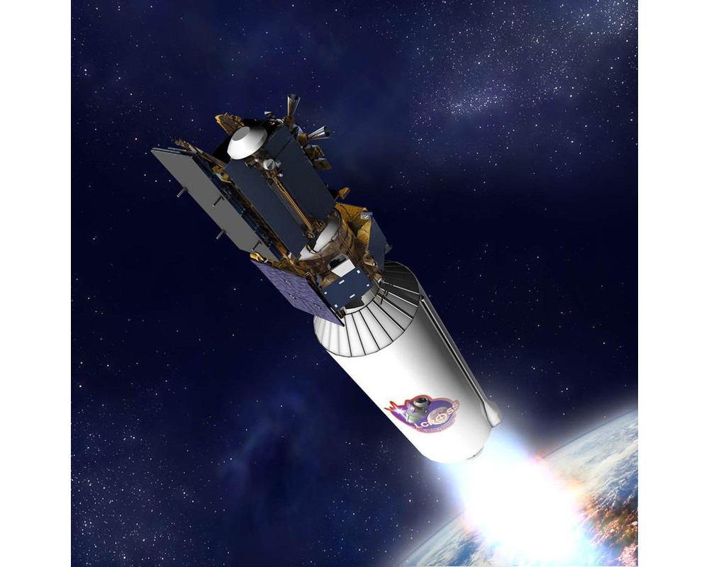 LEGO MOC Lunar Reconnaissance Orbiter and LCROSS with Centaur Upper ...