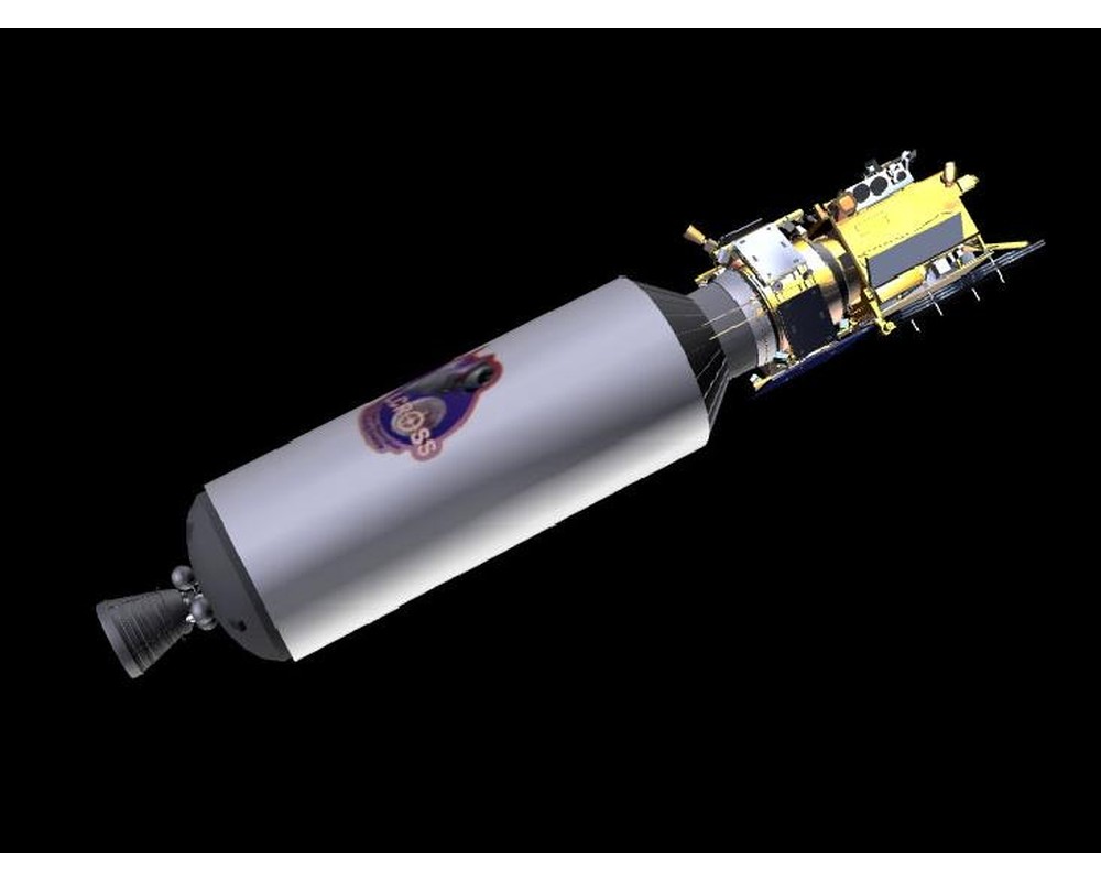 LEGO MOC Lunar Reconnaissance Orbiter and LCROSS with Centaur Upper ...