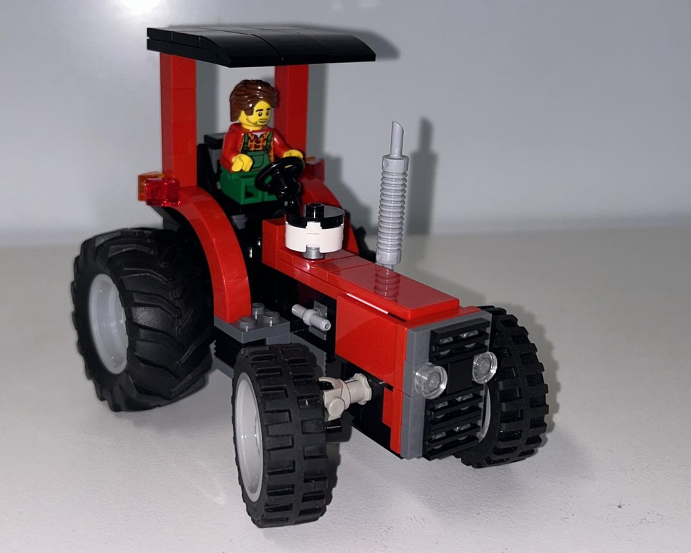 LEGO MOC MF240 tractor by hardym | Rebrickable - Build with LEGO