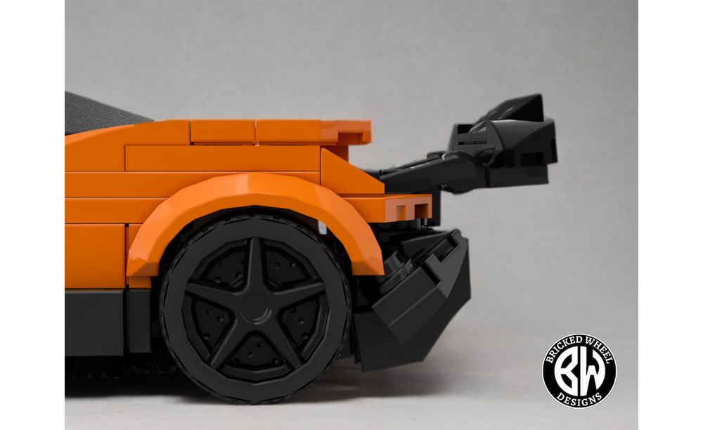LEGO MOC McLaren W1 by BrickedWheel | Rebrickable - Build with LEGO