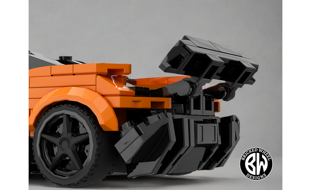 Lego Moc Mclaren W1 By Brickedwheel Rebrickable Build With Lego