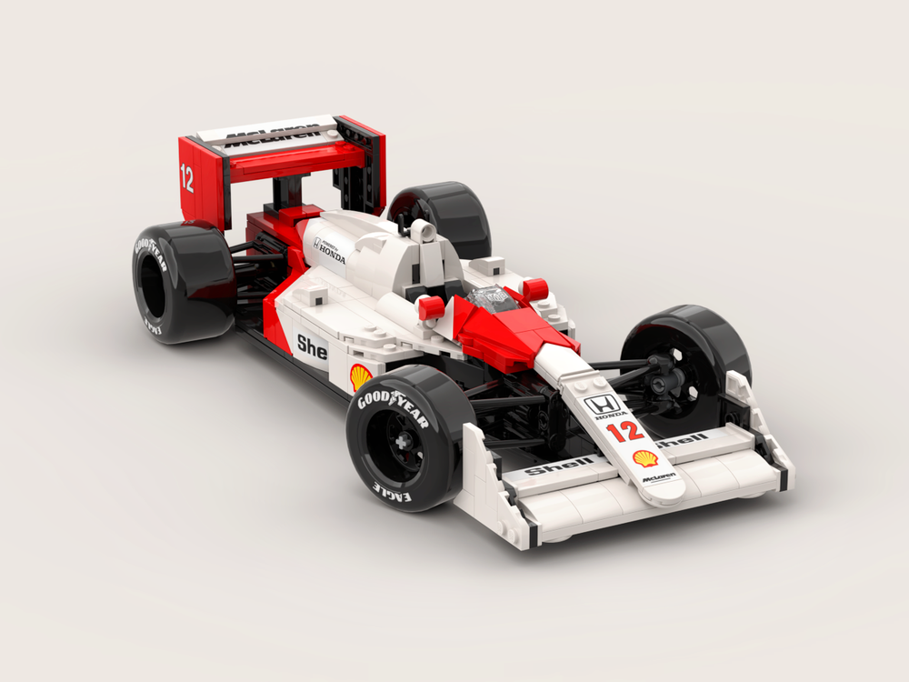 LEGO MOC-202130 McLaren MP4/4 Upgrade by bentobrick | Rebrickable ...