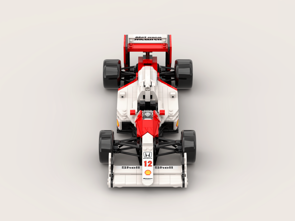 LEGO MOC-202130 McLaren MP4/4 Upgrade by bentobrick | Rebrickable ...