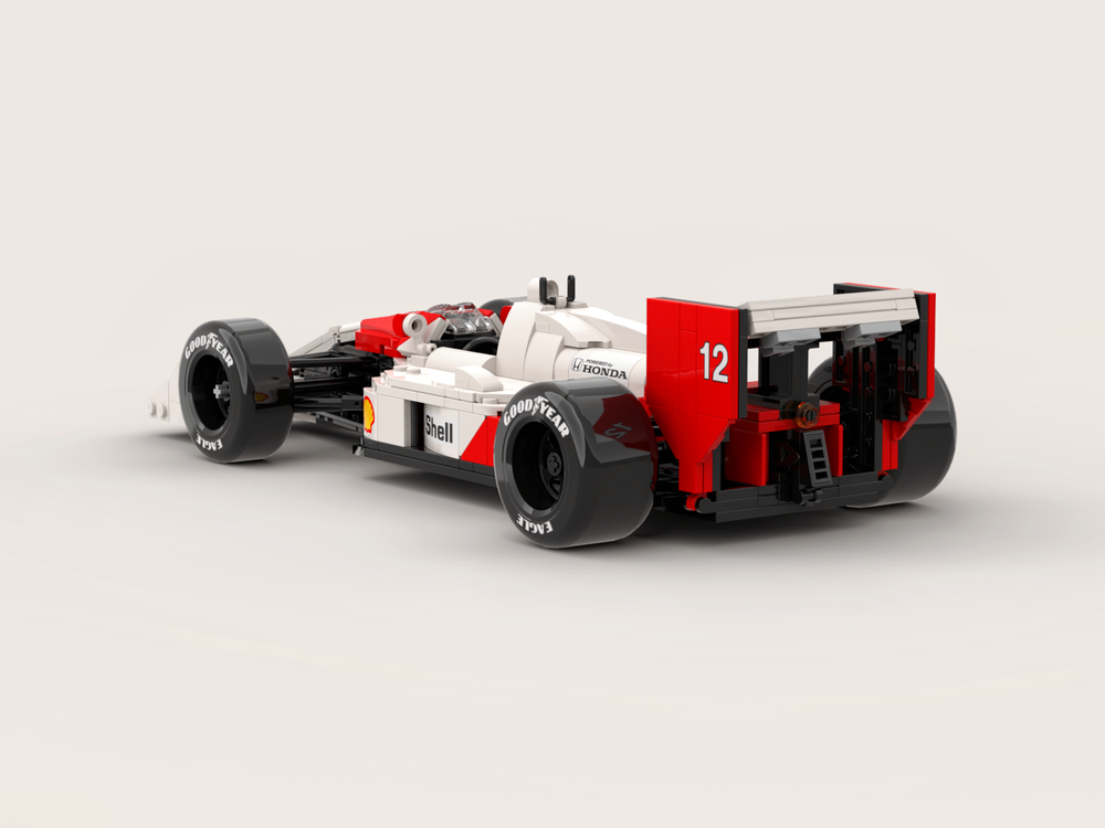 LEGO MOC-202130 McLaren MP4/4 Upgrade by bentobrick | Rebrickable ...