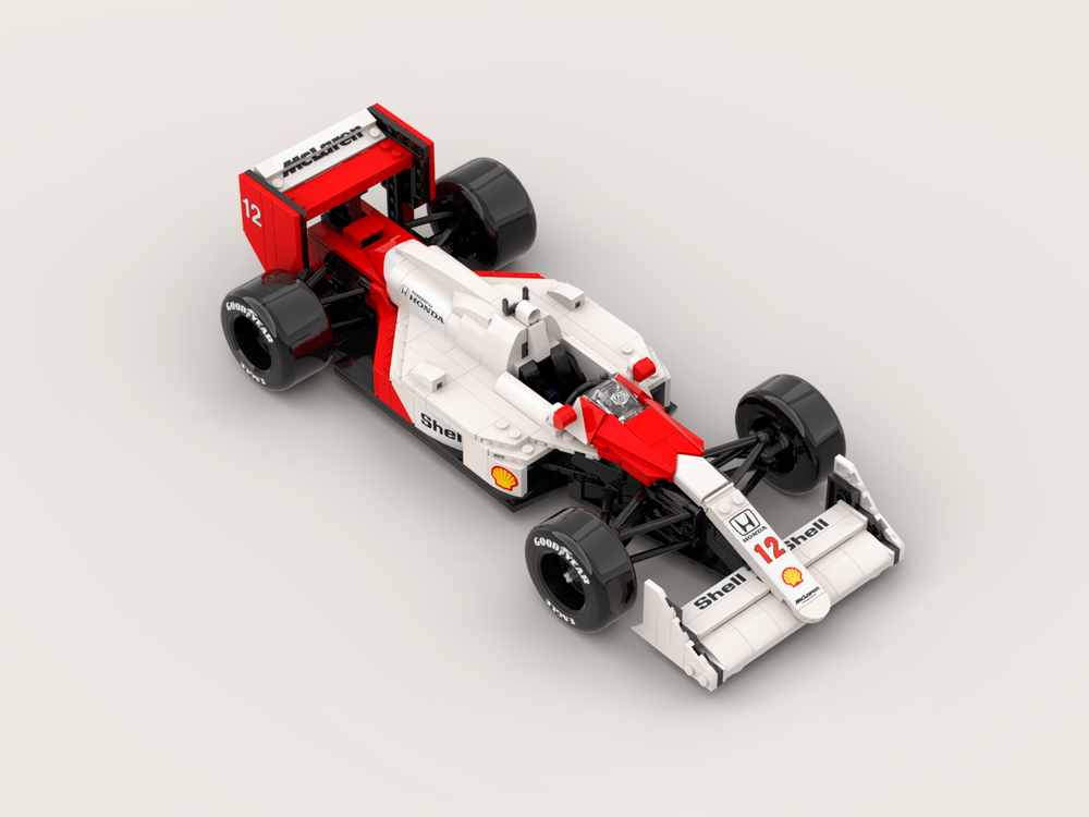 LEGO MOC McLaren MP4/4 Upgrade by bentobrick | Rebrickable - Build with ...