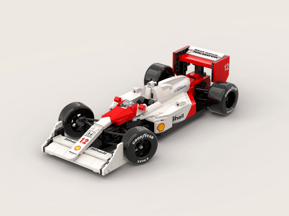 LEGO MOC-202130 McLaren MP4/4 Upgrade by bentobrick | Rebrickable ...